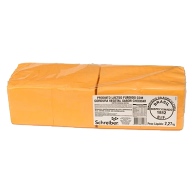 QUEIJO PROCESSADO CHEDDAR FATIADO